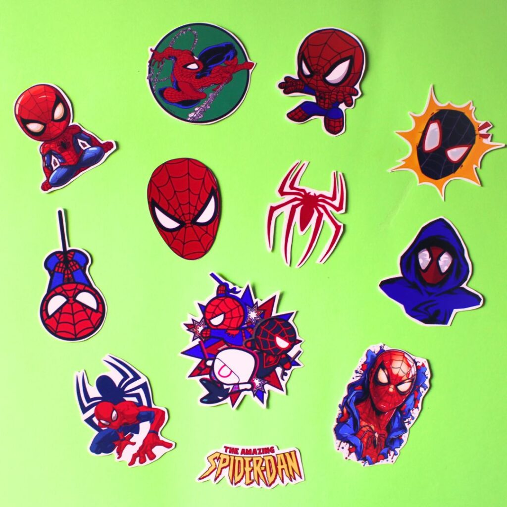Set 12 Stickers Spiderman - Manic